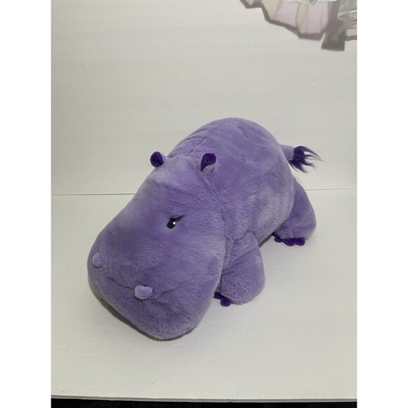 Giggle Scape | Toys | Giggle Scape Plush Purple Hippopotamus Stuffed ...